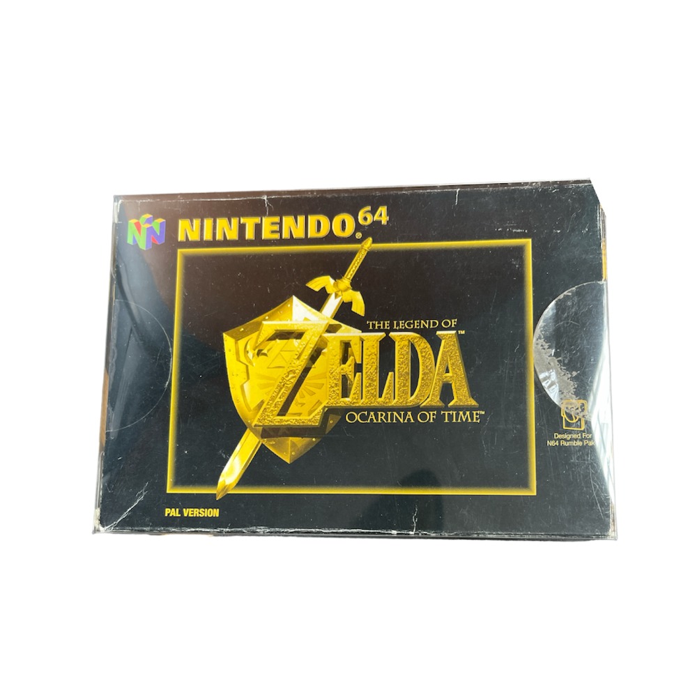 Pre-owned Zelda Ocarina Of Time N64 ( BOXED ) - Own4Less
